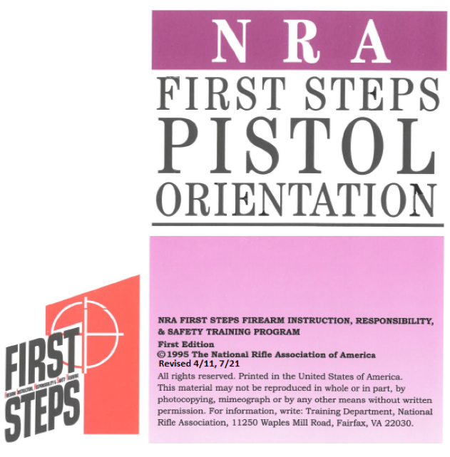 Taking the First Steps Pistol Orientation | tacticalprofessor